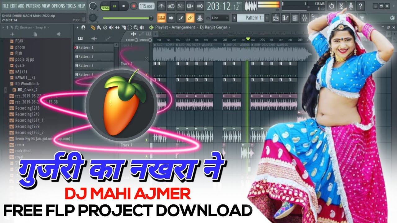 Dj Mahi Ajmer Flp Project || Dekh Dekh Gujari Ka Nakhra Ne Flp Project ...
