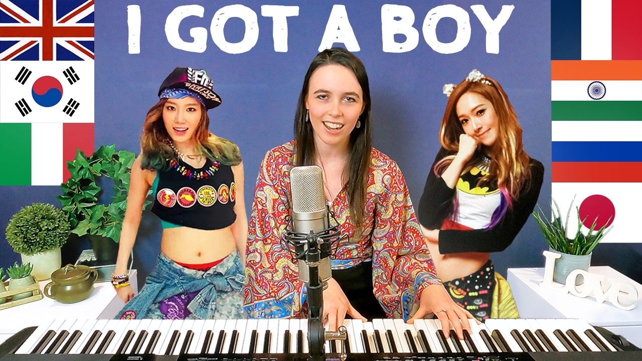 Girls' Generation 'I GOT A BOY' Multi Language Cover 🎤 1 Girl, 7 ...