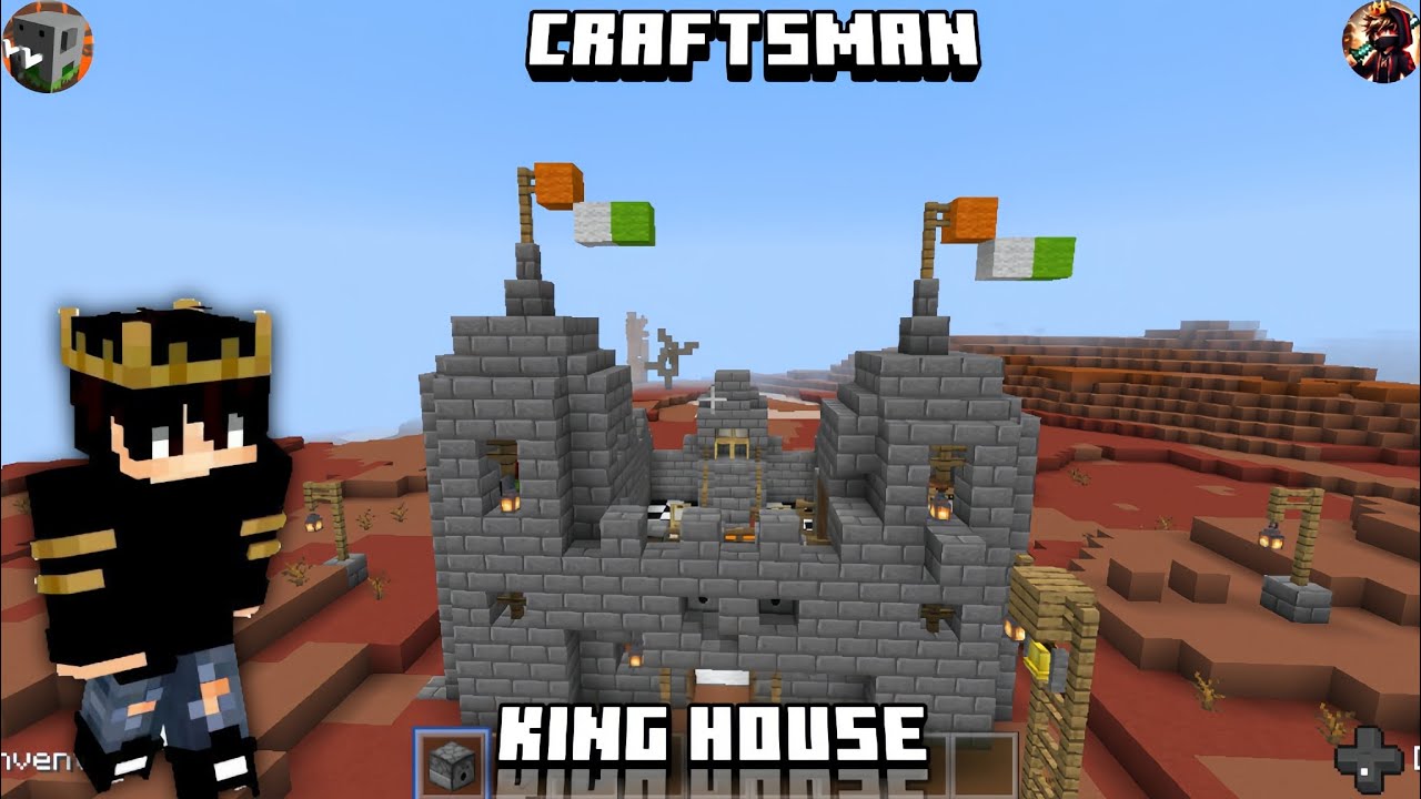 I AM CRAFT KING 👑 HOUSE IN CRAFTSMAN 🗽 - YouTube