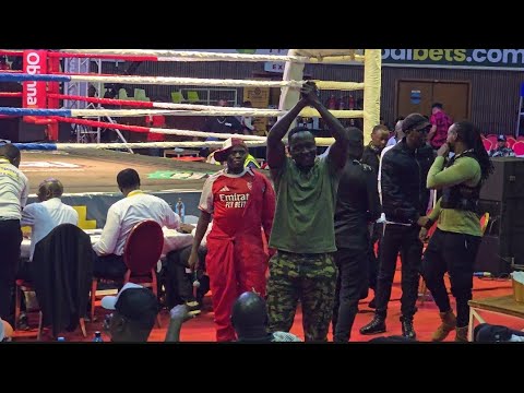 Oga Obinna Grand Entrance At Majembe and Mbavu Fight In Kasarani