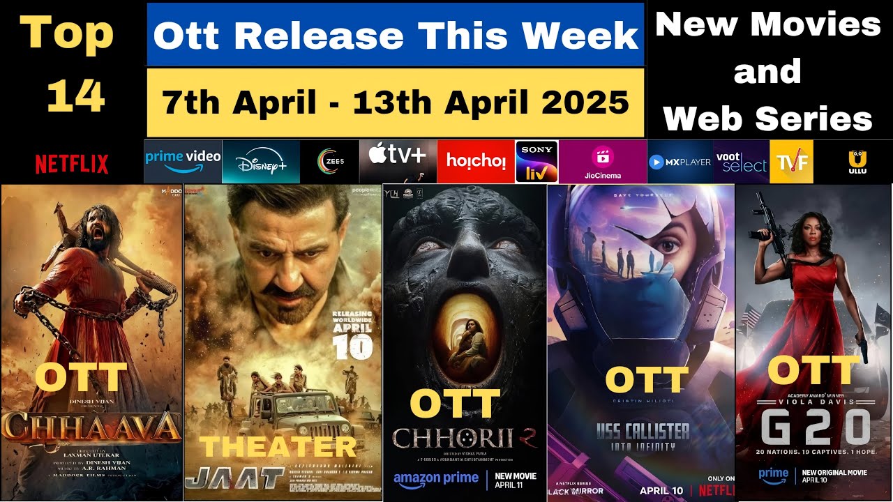 Top 14 Best New On OTT Release This Week | Upcoming Ott releases - 7th ...