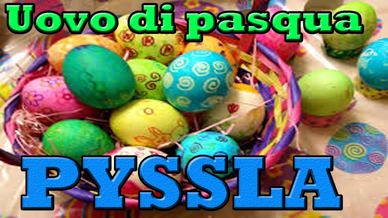 uovo di pasqua di pyssla - YouTube