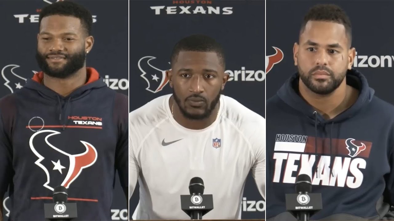 Players meet with the media | Houston Texans Press Conference - YouTube