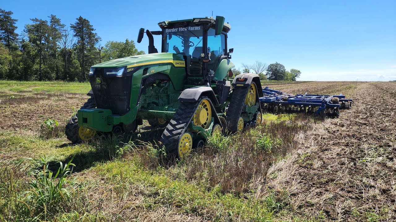 Using the 8RX for Some Tillage! - #761 - YouTube