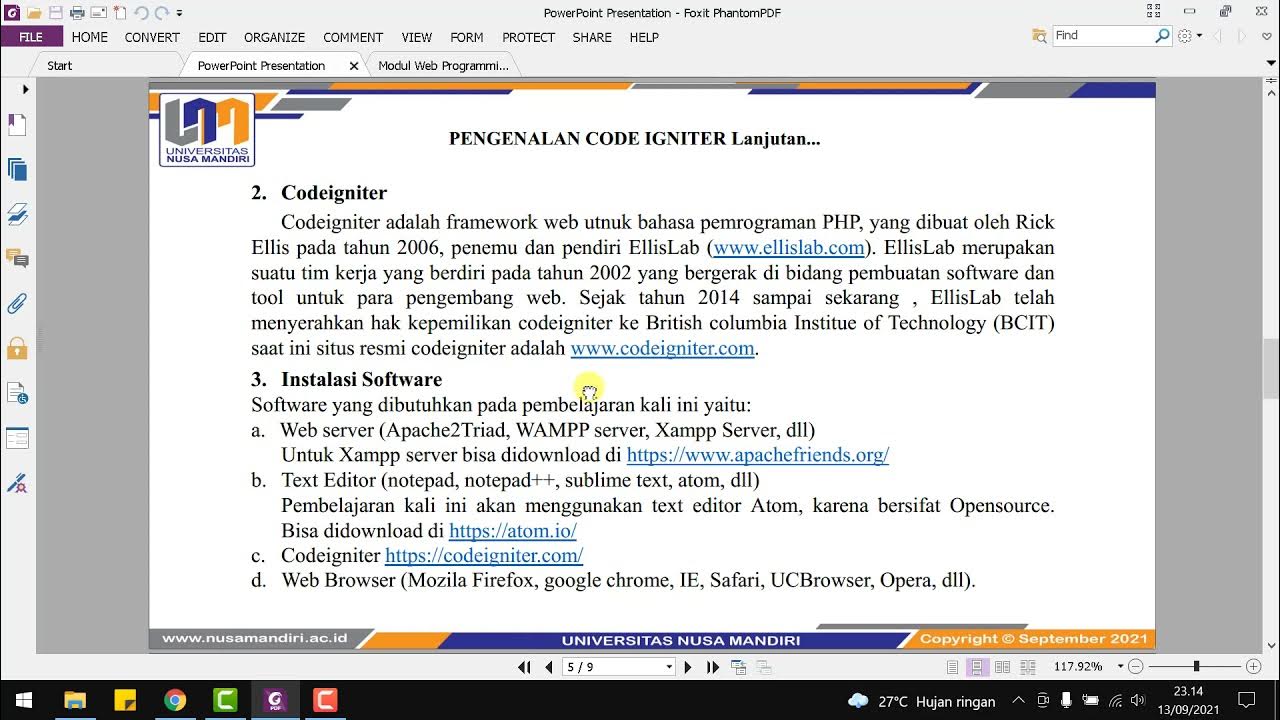 353 Web Programming Pertemuan 2 - YouTube
