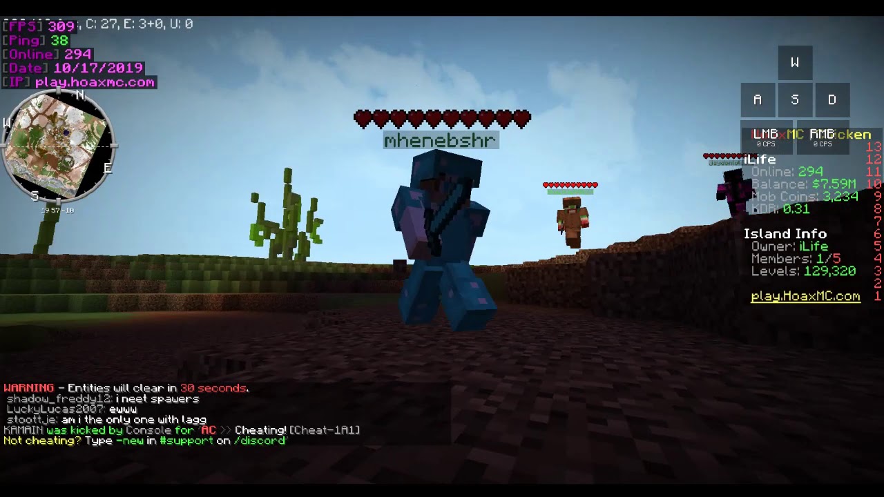 mhenebshr HoaxMC Fly Hacking - YouTube