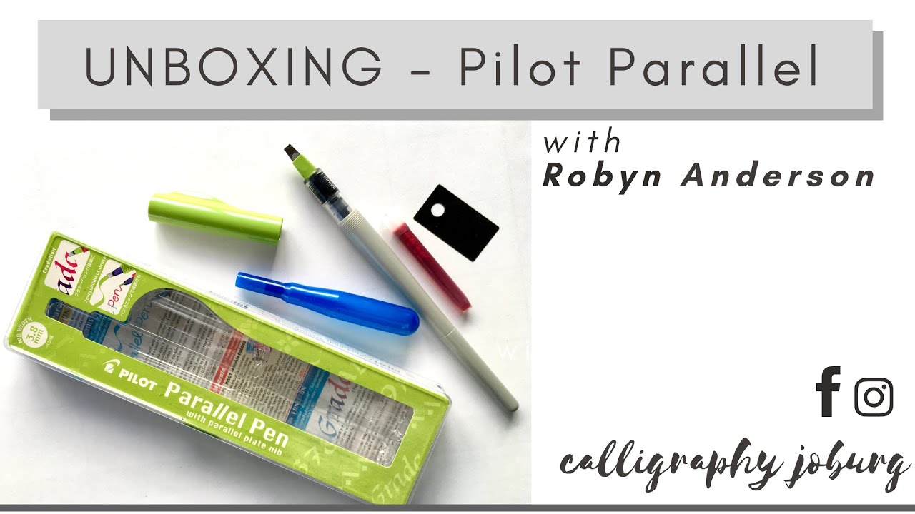 Unboxing - Pilot Parallel Pen - YouTube