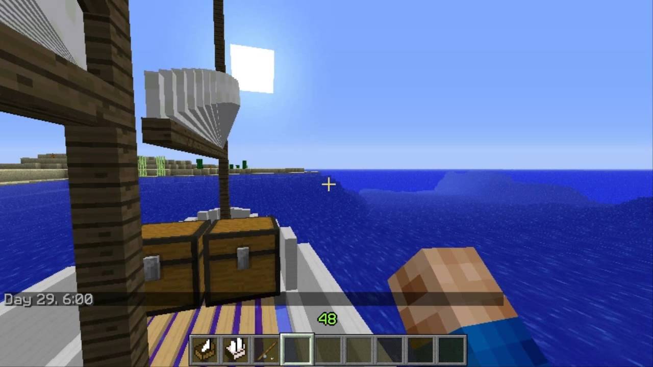 Minecraft Mod | Small Boats Mod [1.4.7] - YouTube