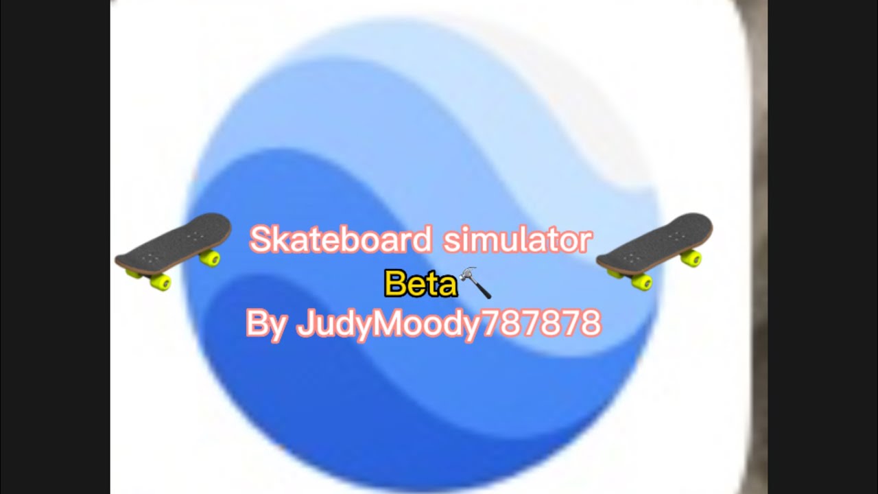 Skateboard simulator beta building world 1 - YouTube