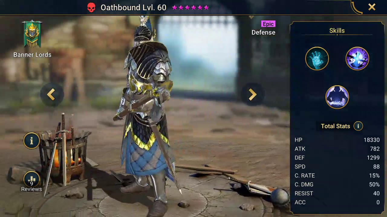 Raid Shadow Legends. Oathbound. Rare - YouTube