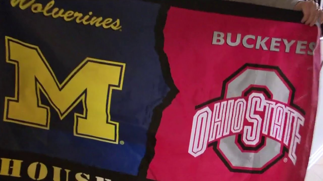 Family celebrates Michigan/Ohio State game despite 'house divided ...