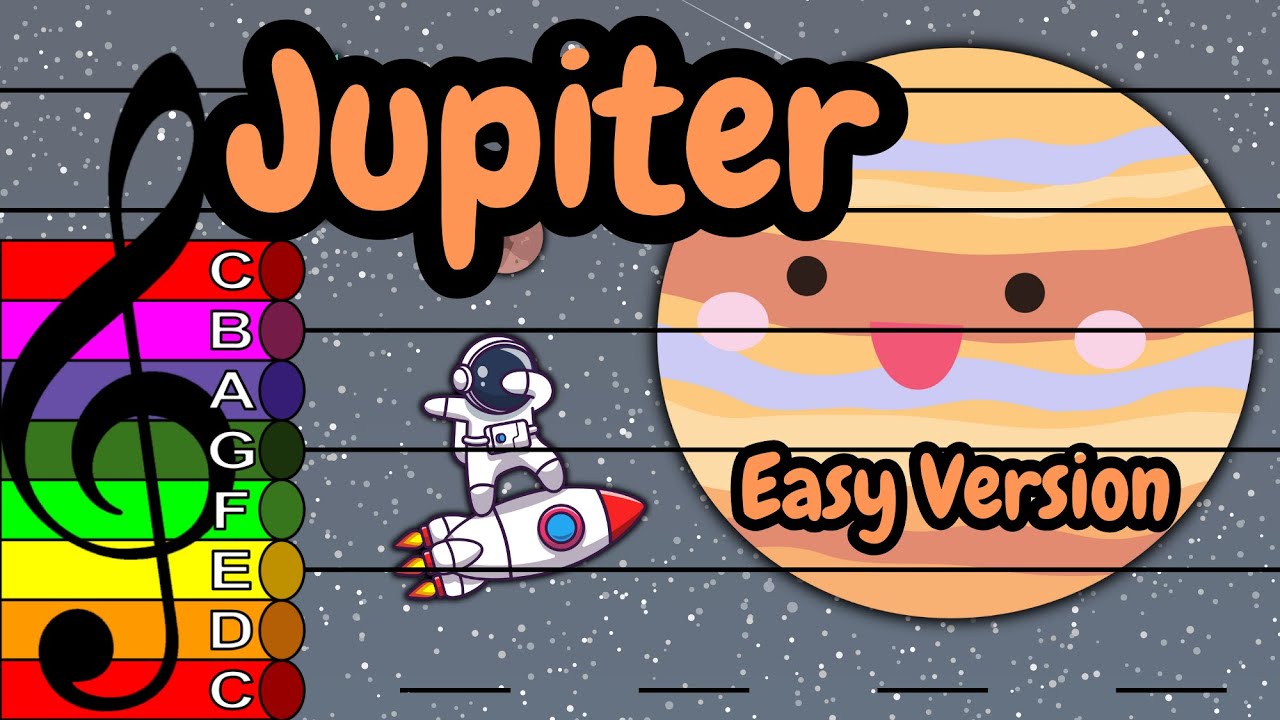Jupiter from The Planets [Holst] (Easy Version) - Treble Clef ...