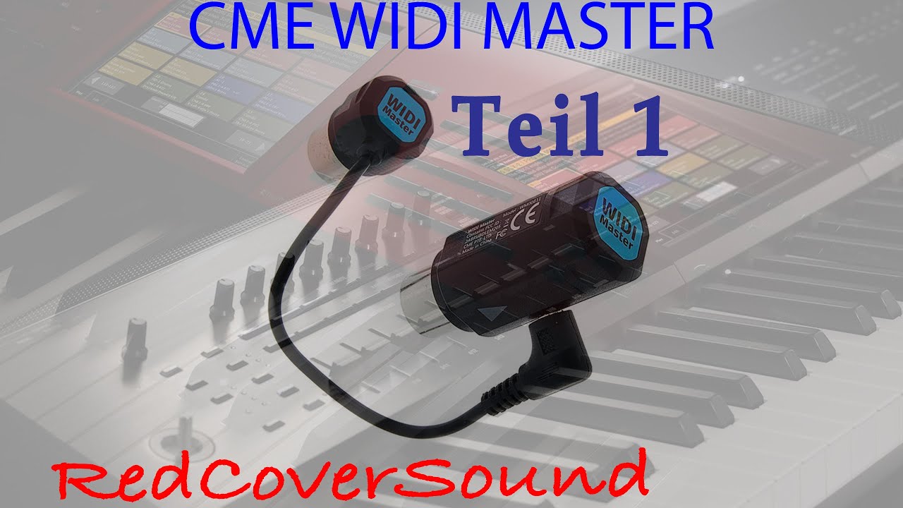 Vorstellung CME WIDI MASTER Teil 1 von CME PRO Midi Bluetooth Adapter ...
