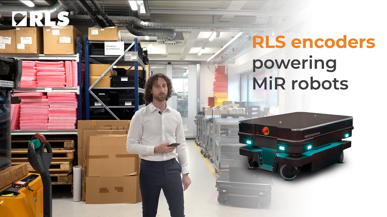 How RLS Encoders Power MiR Robots for Precision and Reliability - YouTube
