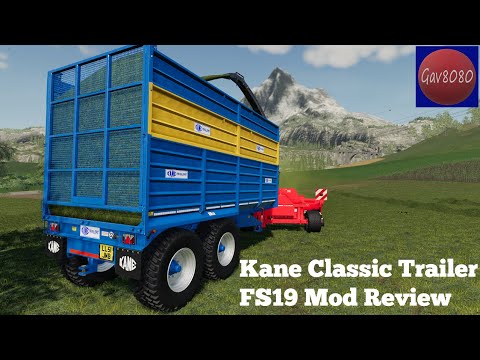Kane Classic MQ 12 Tonne Trailer - Farming Simulator 19 Mod Review ...