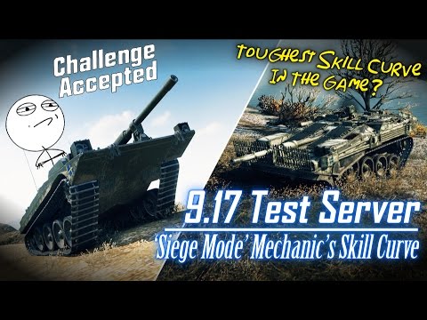 9.17 T.S. – 'Siege Mode' Mechanic's Skill Curve || World of Tanks - YouTube