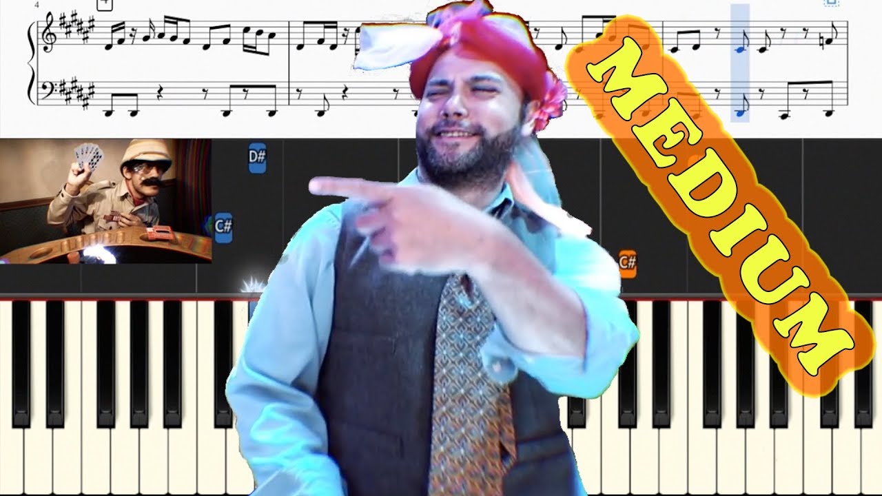 WKM? - Party Scene - Piano Tutorial - YouTube