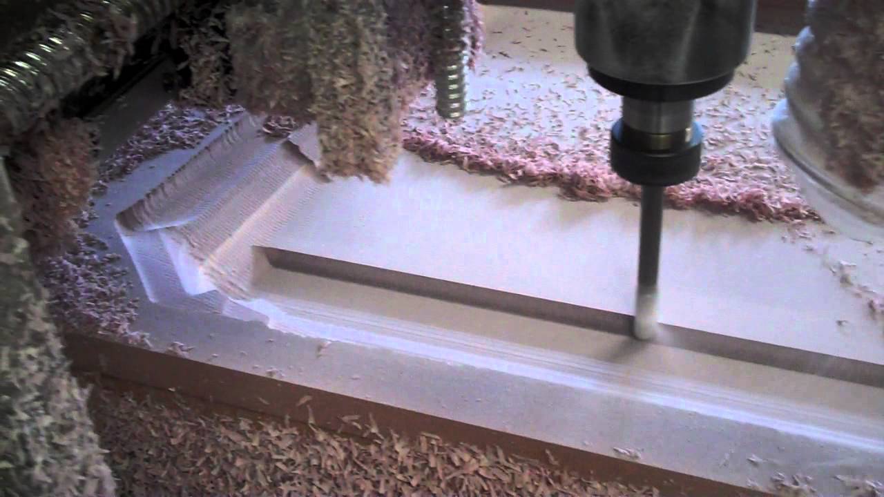 XZero cnc Ren shape board - YouTube