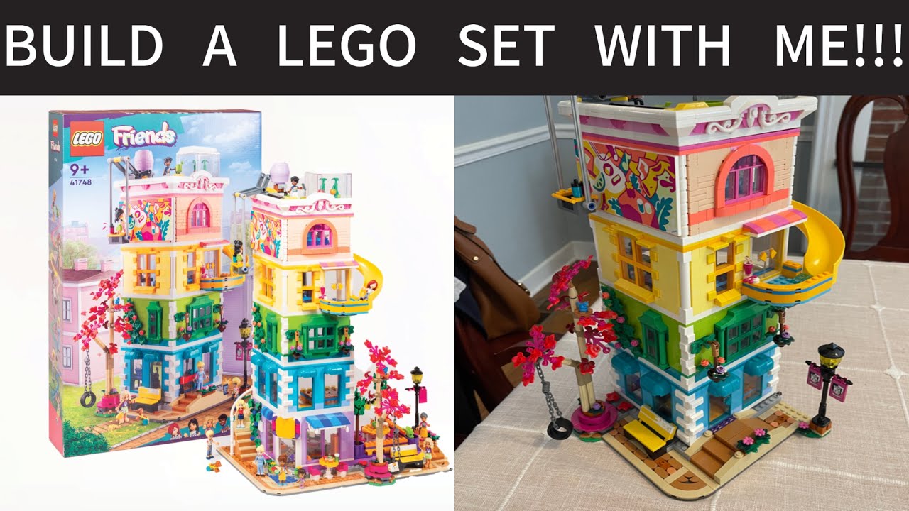 Build A LEGO SET With Me! (Building Lego Friends: “Heartlake City ...
