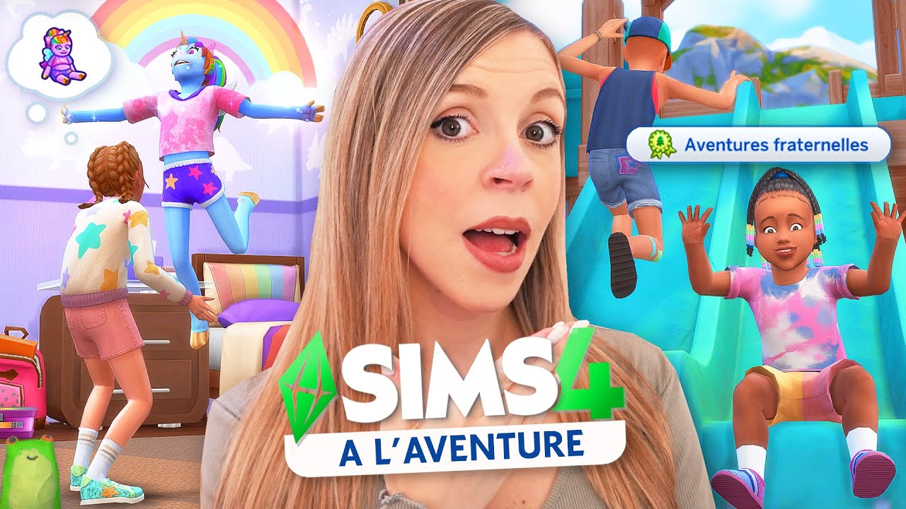 Ce nouveau Pack est GÉNIAL pour les Familles ! 👨‍👩‍👧‍👦💗 Les Sims 4 à l'Aventure - YouTube