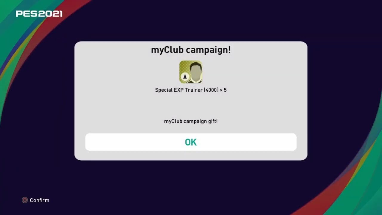 e-Football PES 2021 How to get Special EXP Trainer (4000) in myClub ...