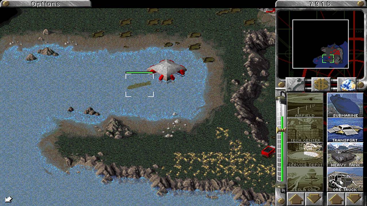 Command&Conquer: Red Alert - Soviet Campaign Mission 14 - Part 1 - YouTube