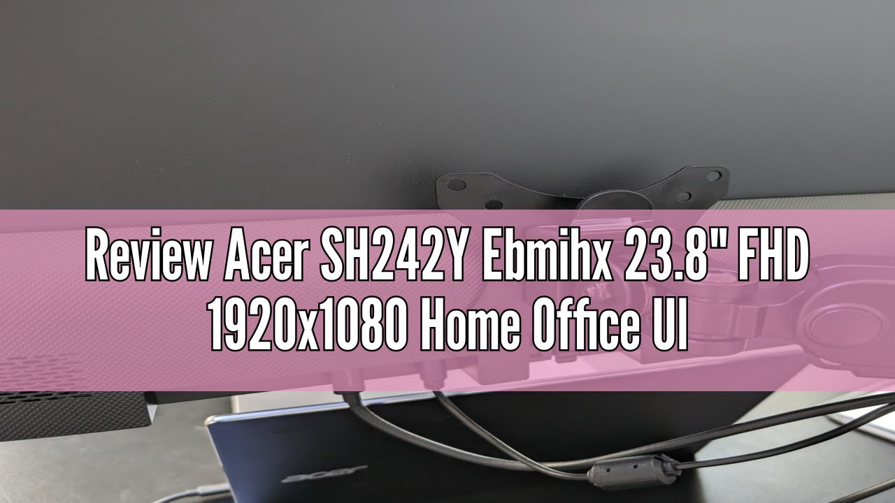 Review Acer SH242Y Ebmihx 23.8" FHD 1920x1080 Home Office Ultra-Thin ...
