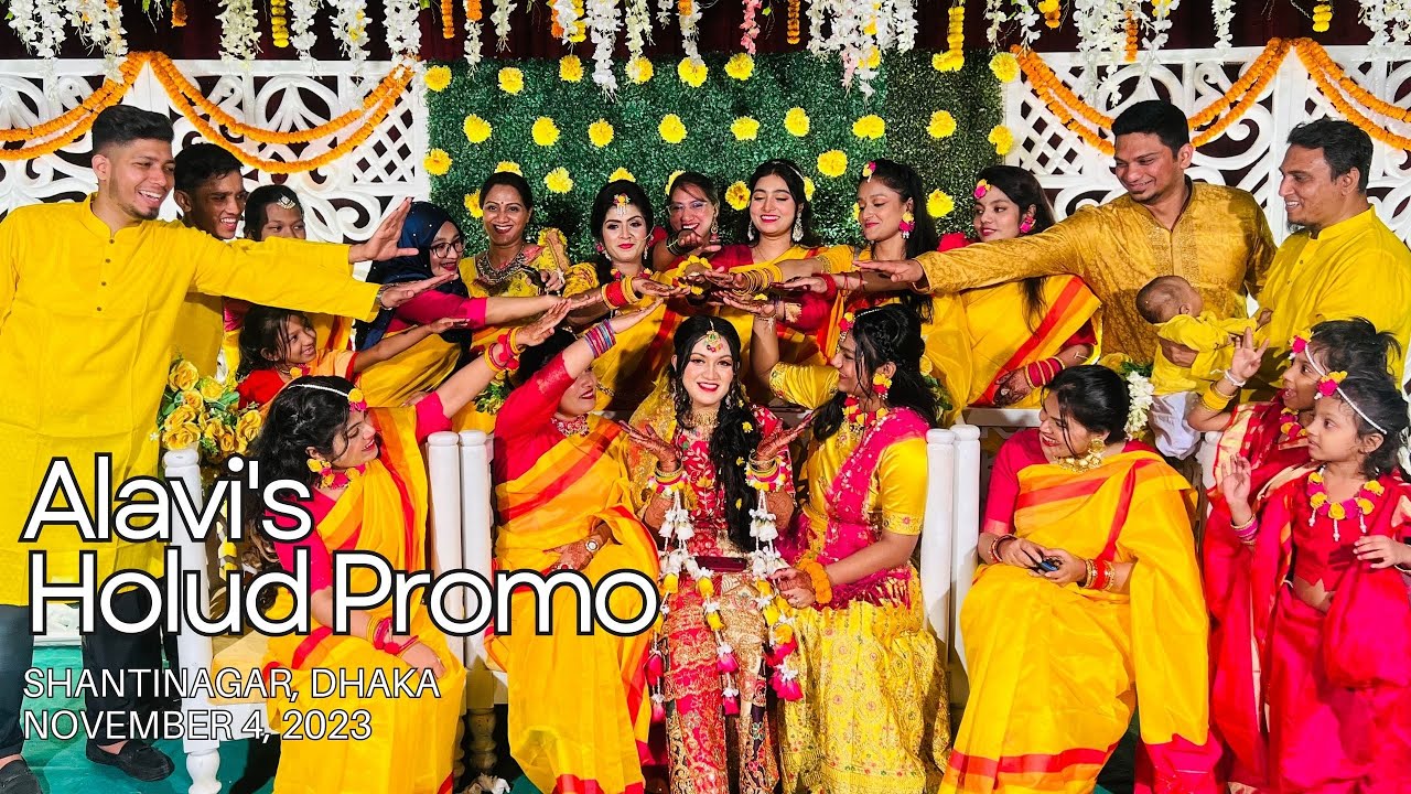 Alavi's Holud | Promo | Shantinagar, Dhaka - YouTube