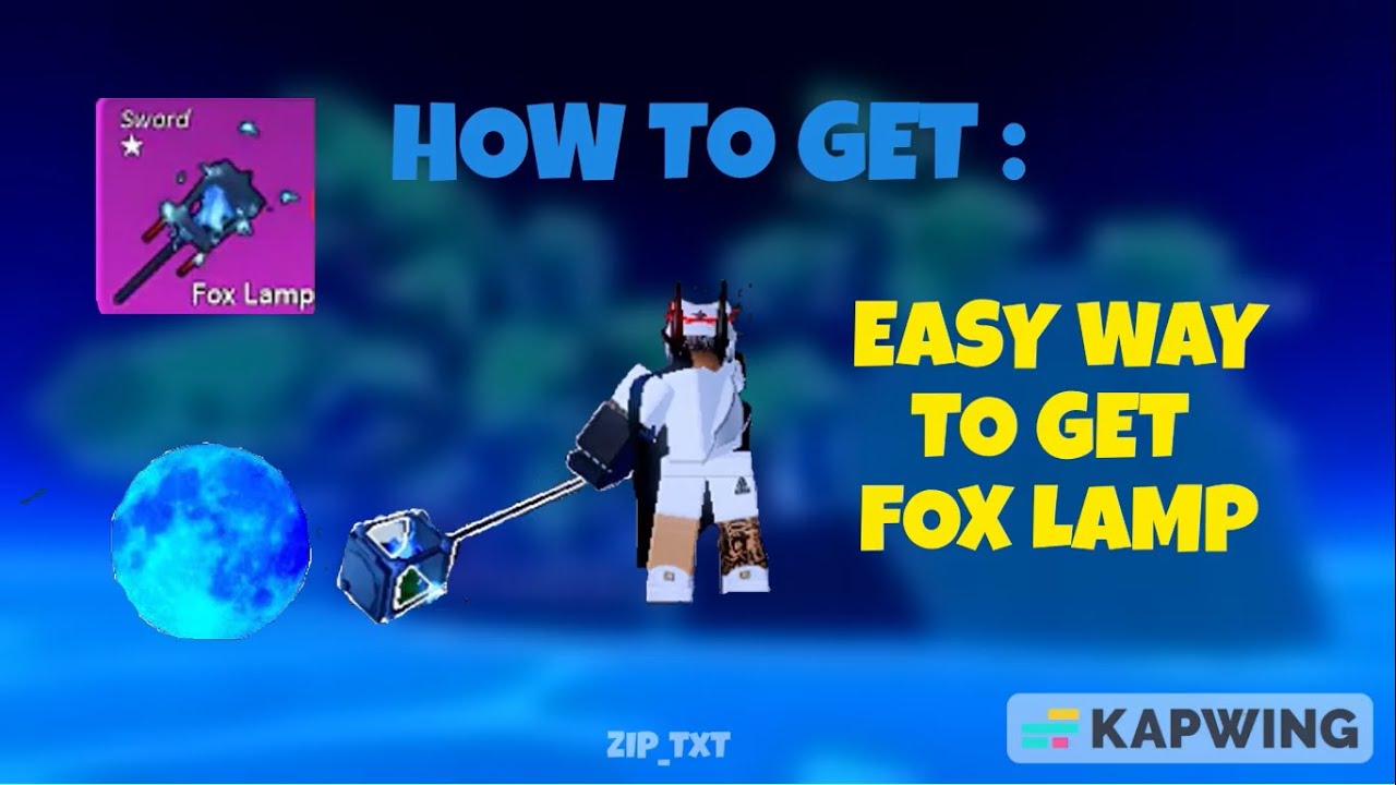 Getting the new sword "FOX LAMP" | speed running it | #bloxfruits | # ...