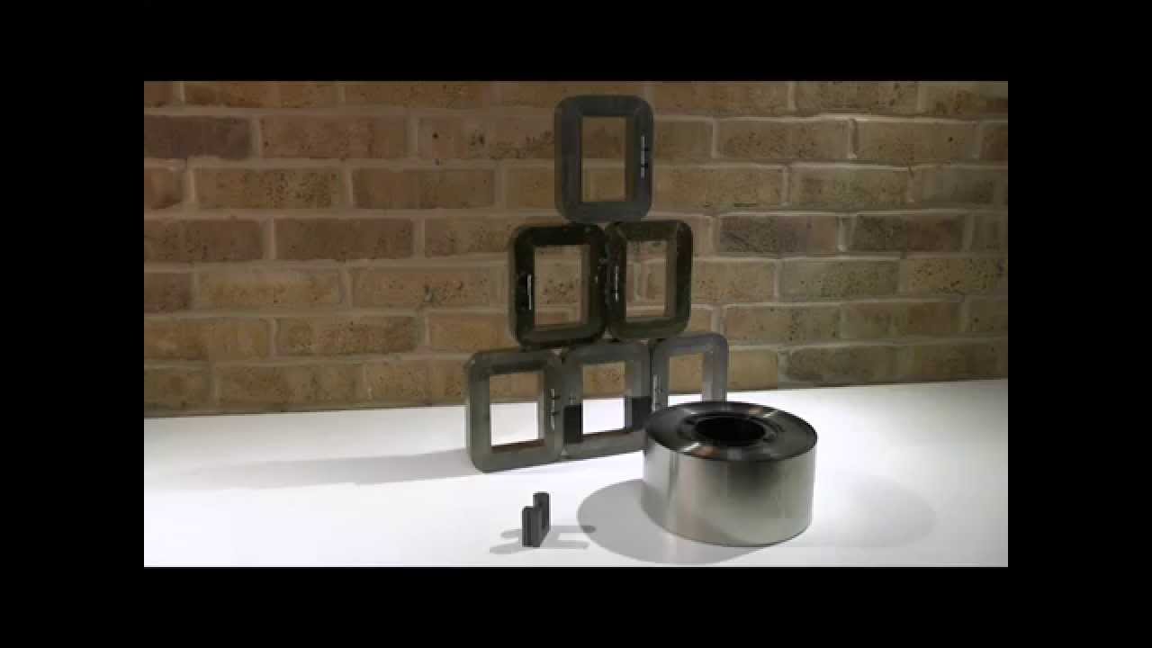 Bespoke Metglas Transformer Core Arrays - YouTube