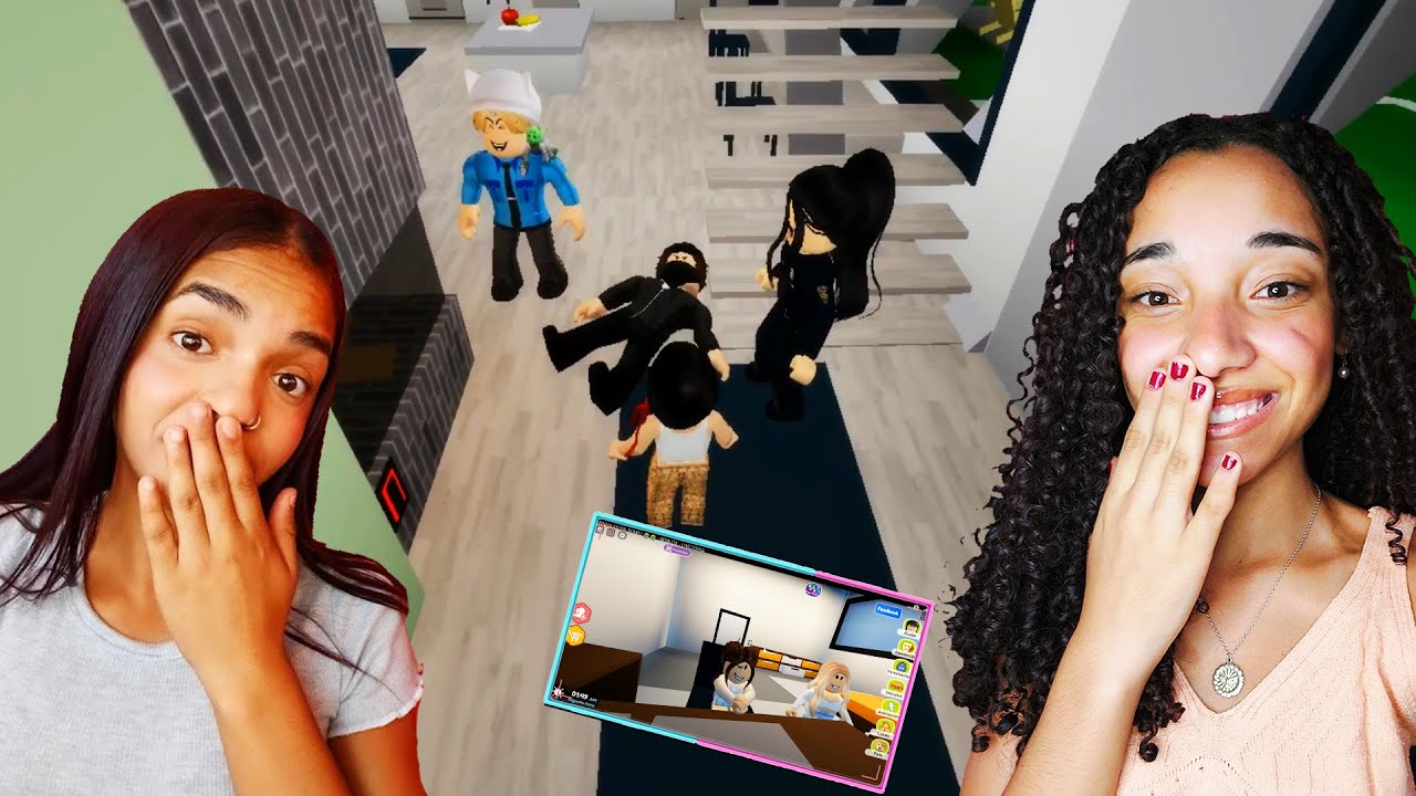 JUJU E MILLY GAMERS REAGINDO OS VÍDEOS ANTIGOS DO CANAL 😅😅🤣- Roblox - Historinhas - Brookhaven ...