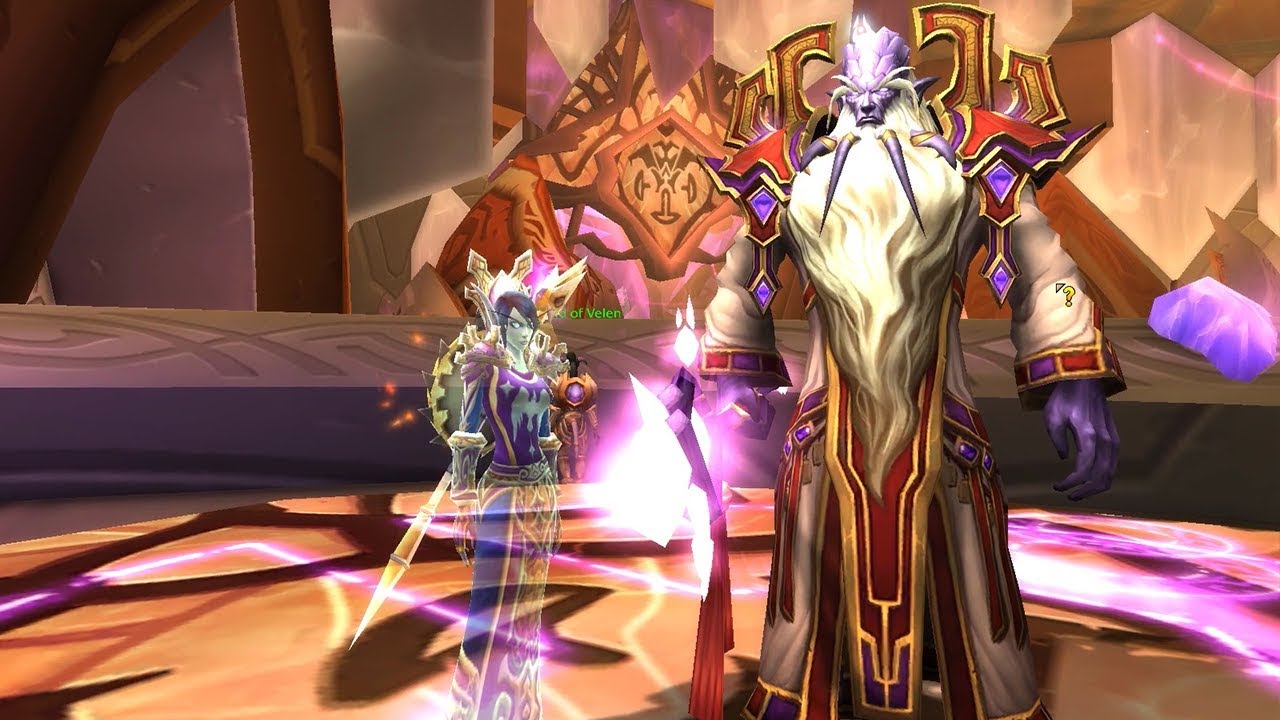 World Of Warcraft Quest Info: A Gift for the Prophet for Alliance - YouTube