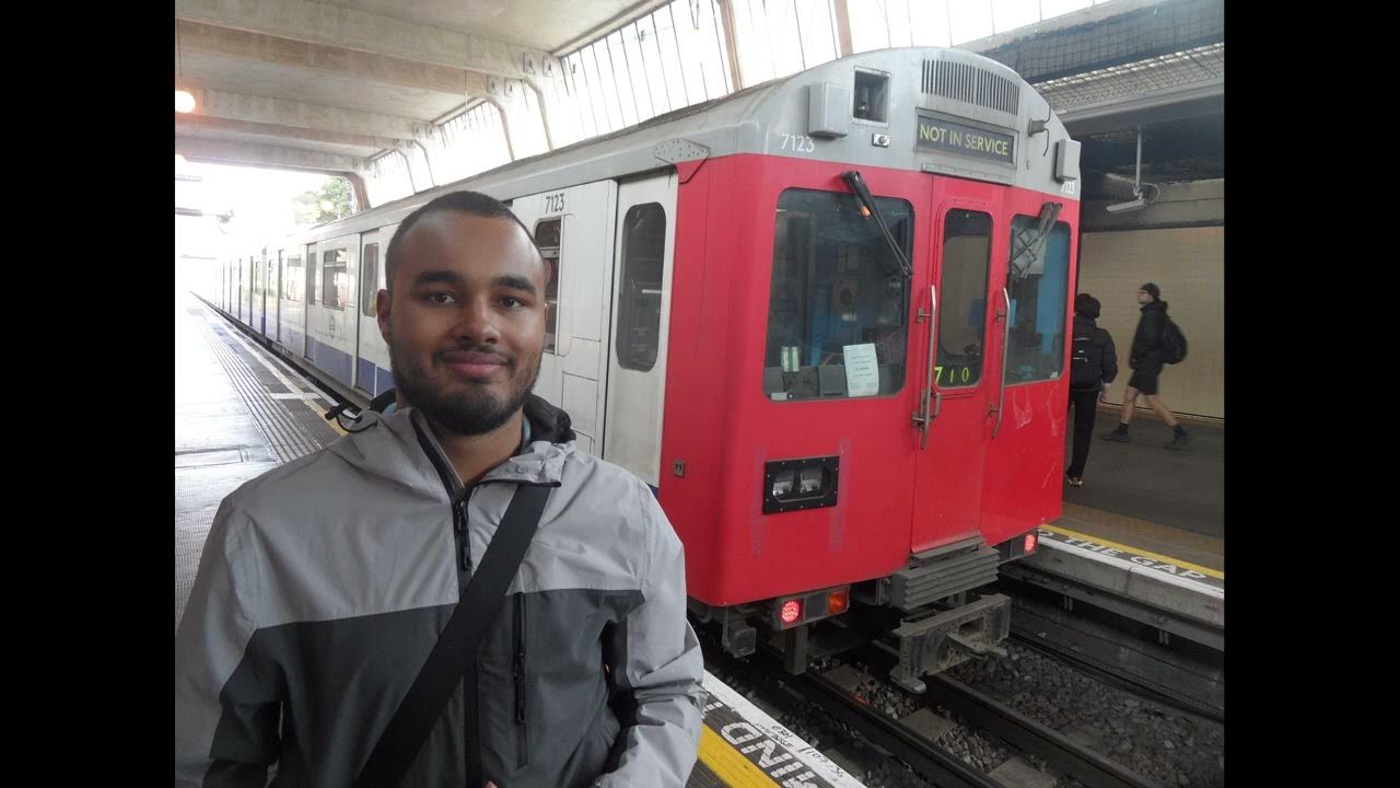 D78 Stock 7123+7010/8123 London Underground Rail Adhesion Trains Seen at Uxbridge Platform 3 and ...