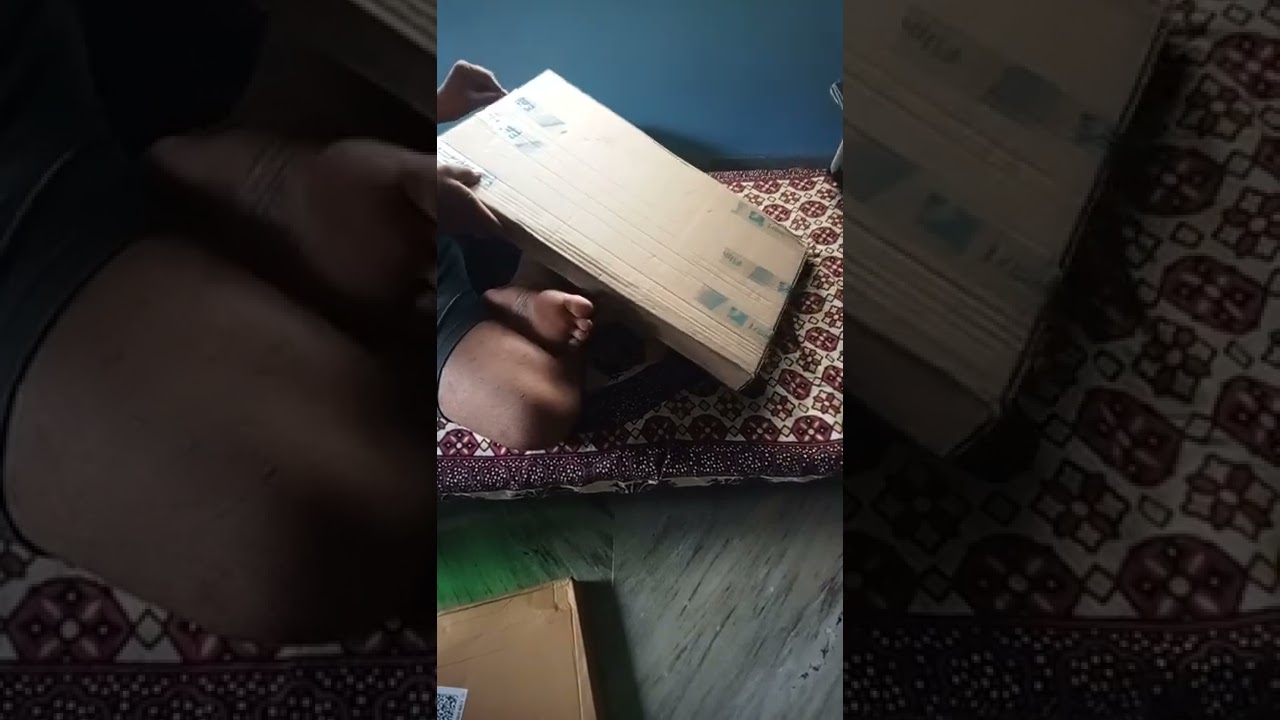 unboxing study table - YouTube