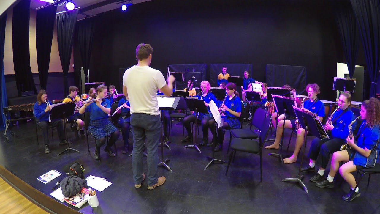 Year 7 Concert Band rehearsal August 2018 - YouTube