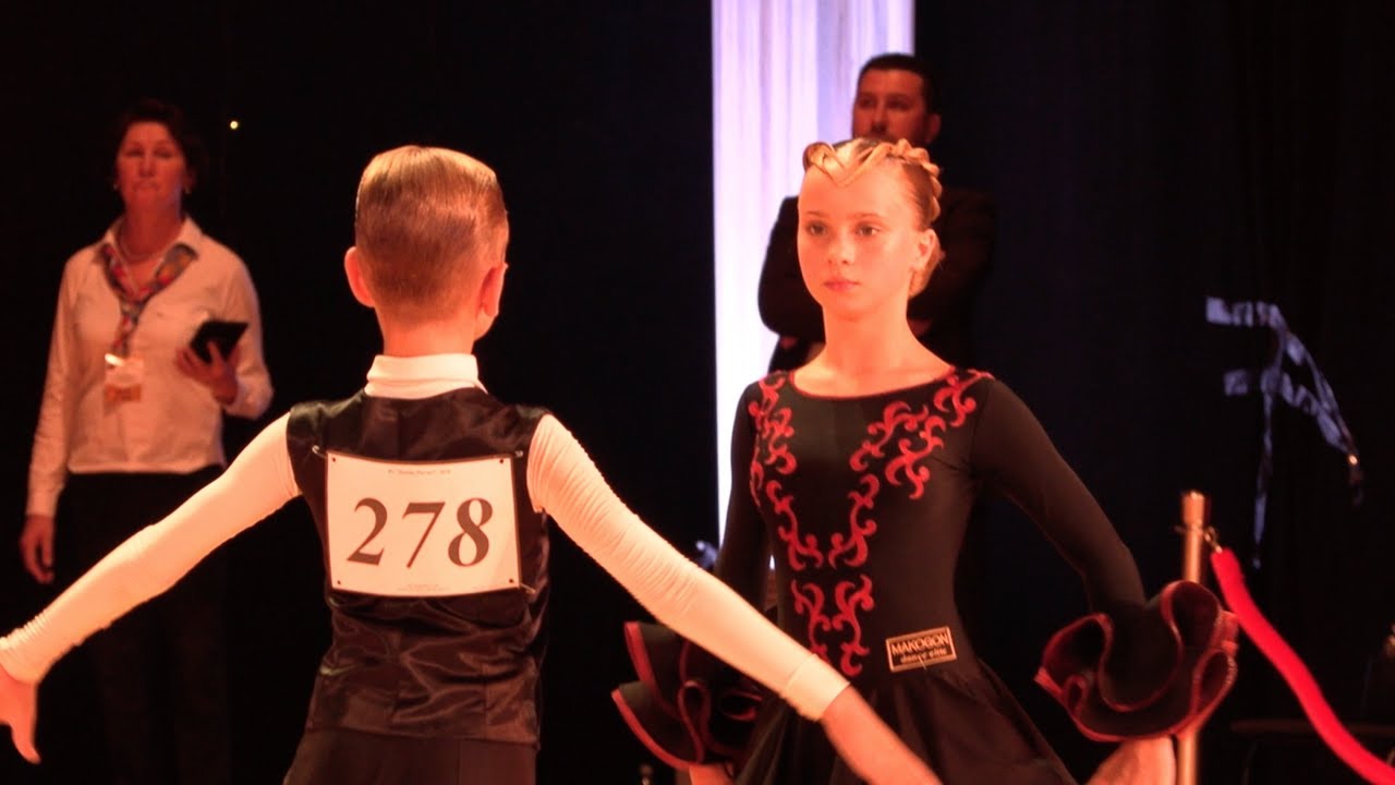 Ланецкий Александр - Никитюк Полина, English Waltz | ВС Юниоры-1 ...