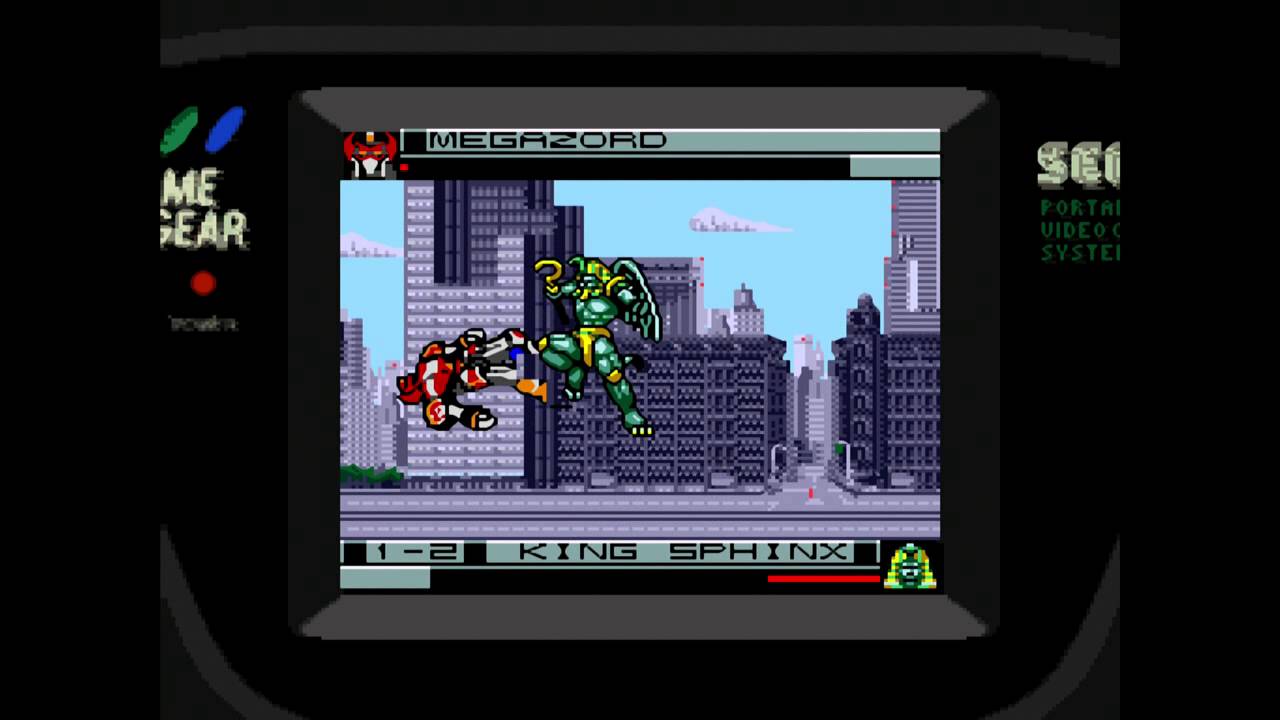 GG Mighty Morphin Power Rangers(金剛戰士) 懷舊試玩 - YouTube