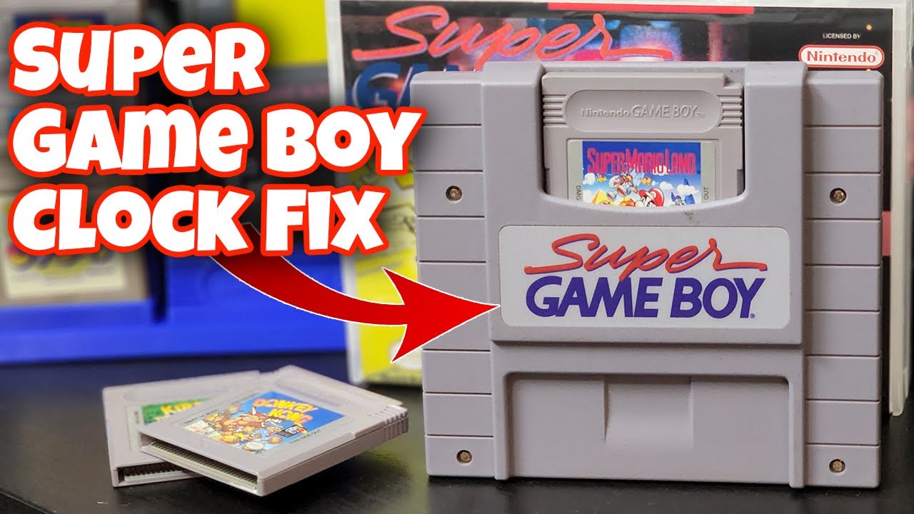 How to Easily Correct The Super Game Boy's Incorrect Clock Speed - YouTube