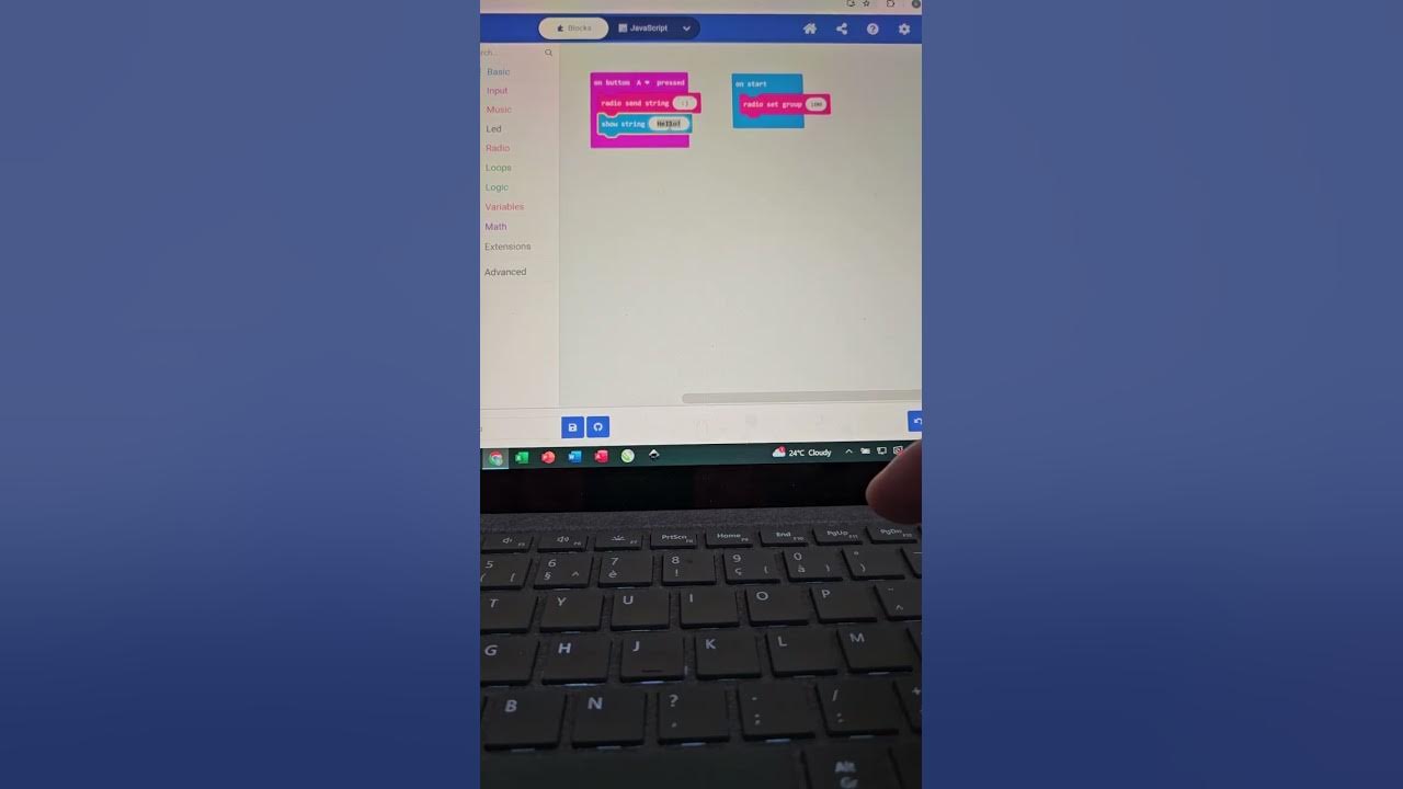 Microbit Radio Microbits Morse code - YouTube