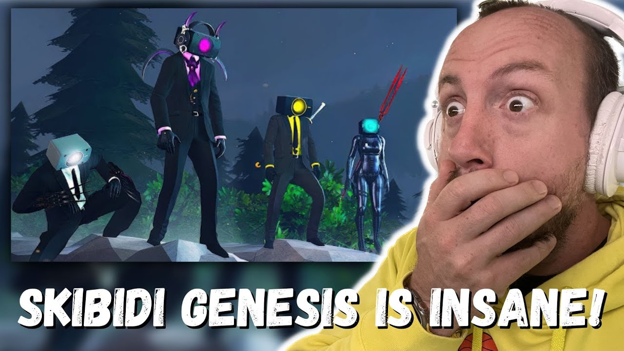 SKIBIDI GENESIS IS INSANE! skibidi genesis 01 (REACTION!!!) Chasing ...