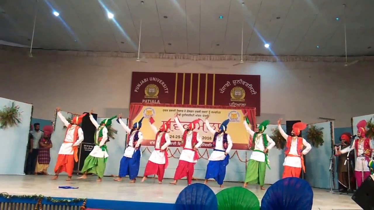 Bhangra SGTB.SRI GURU TEG BAHADUR KHALSA COLLEGE Anandpur Sahib AT ...