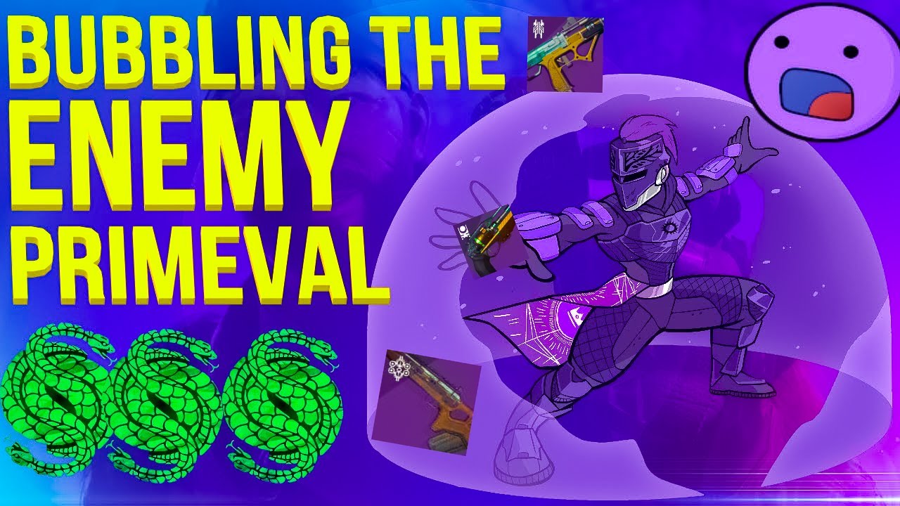 Bubbling The ENEMY PRIMEVAL For A GOD ROLL... Destiny 2 Gambit - YouTube