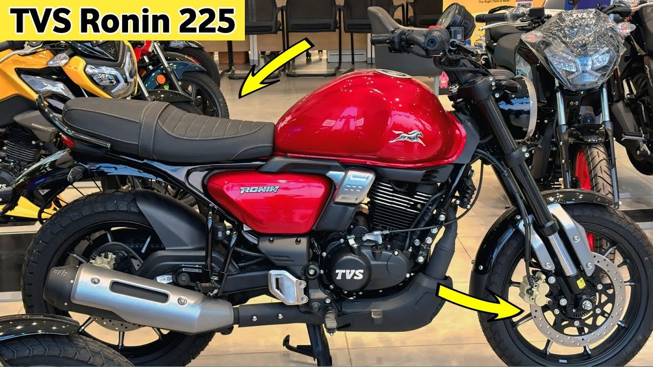 Tvs Ronin Magma Red Base Model Detailed Review || Base Model में इतना ...