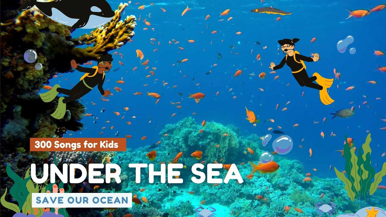 Under the Sea | Ocean Animals Song | Top best ocean protection theme ...
