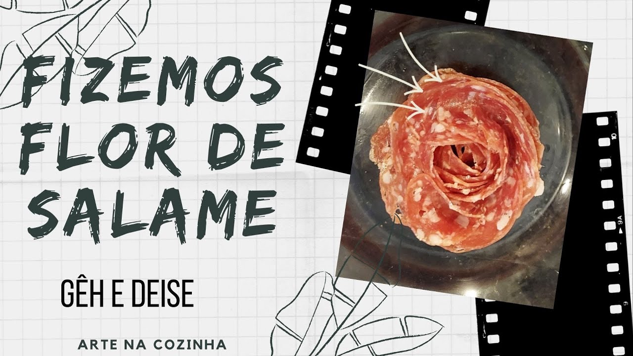 Flor de salame. - YouTube