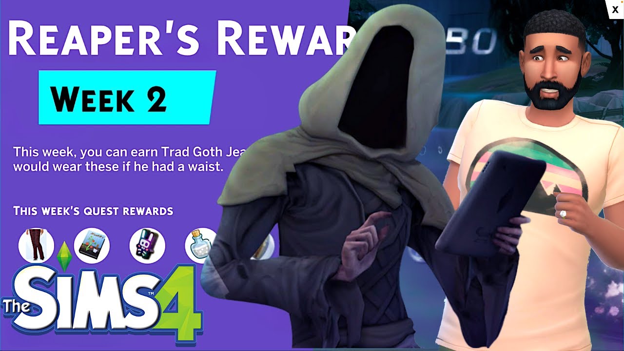 Week 2 Major Tips for Grim Reaper Reward's Event | The Sims 4 - YouTube