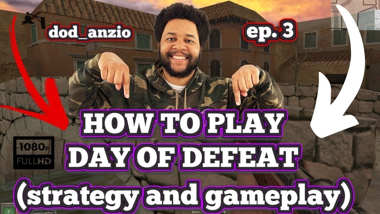 HOW TO PLAY DAY OF DEFEAT! Episode 3: Anzio Bridge! - YouTube