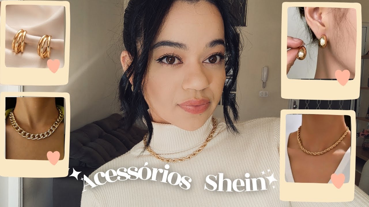 Comprinhas de acessórios Shein!!muita coisa lindaaaa!! - YouTube