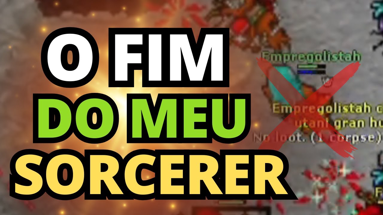 MEU MASTER SORCERER FOI DE ARRASTA PRA CIMA NO TIBIA - YouTube
