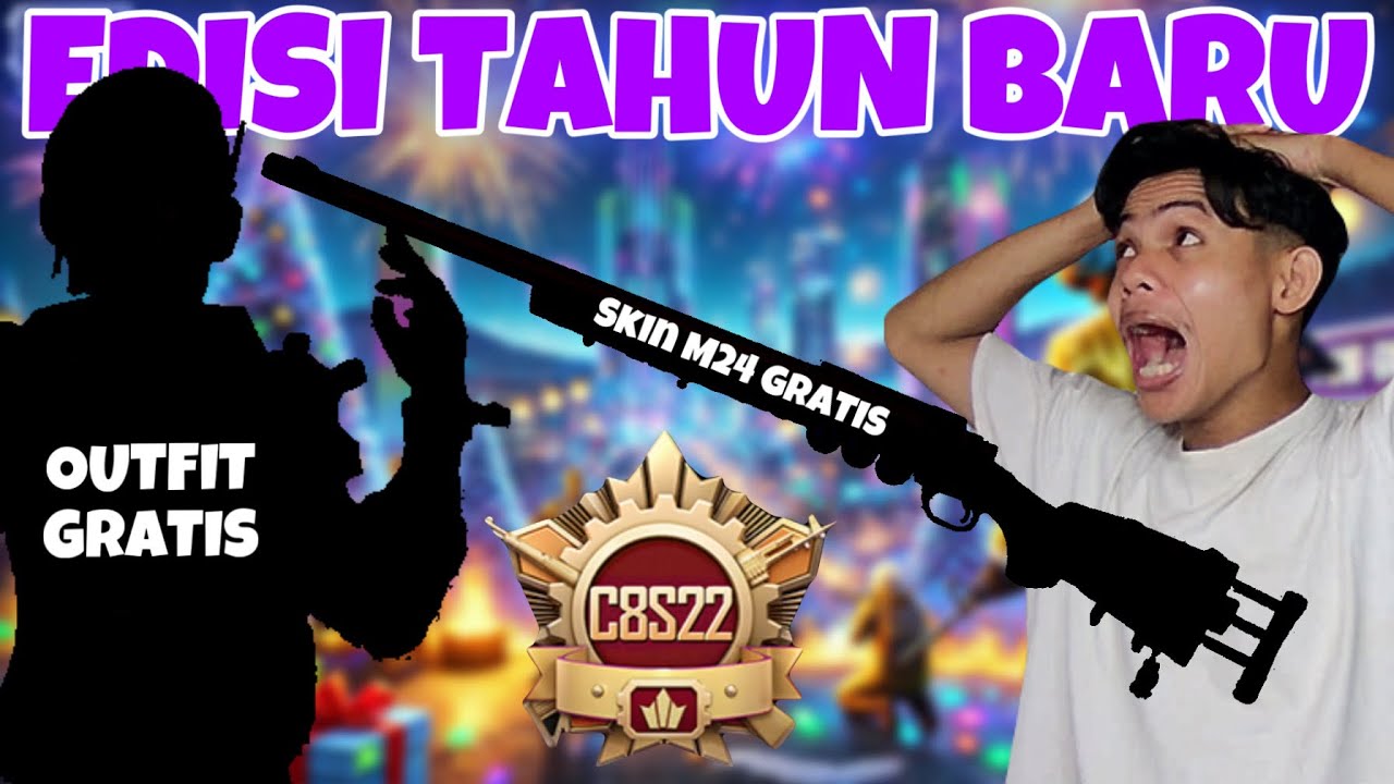 B0C0RAN TIER REWARDS CYCLE 8 SEASON 22 EDISI TAHUN BARU | PUBGM ...